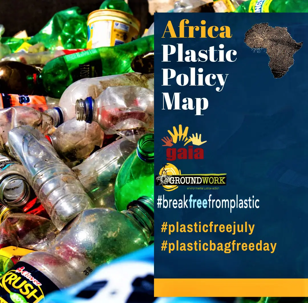 Africa Plastic Policy Map - GAIA